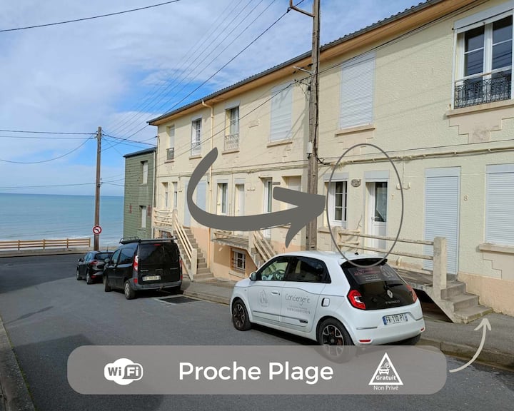 03.1- Studio Avec Coin Lit- Parking Public Gratuit - Ault