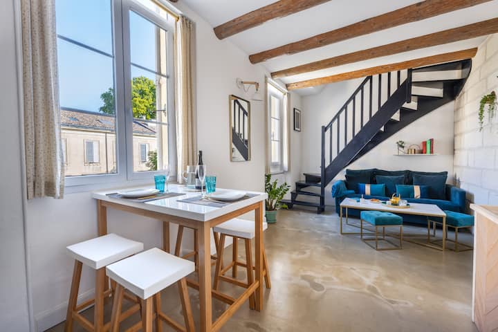 Duplex Climatisé Avec Parking Cœur Historique - Avignon