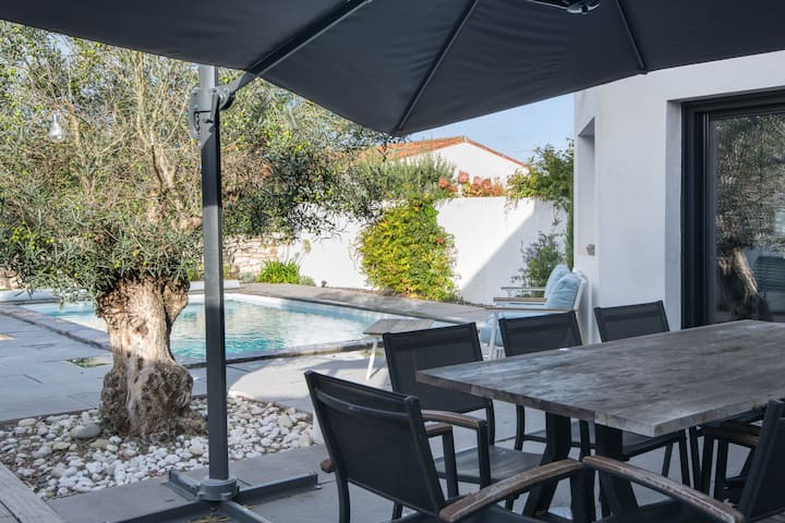 Maison Bel-air Avec Piscine - Île de Ré