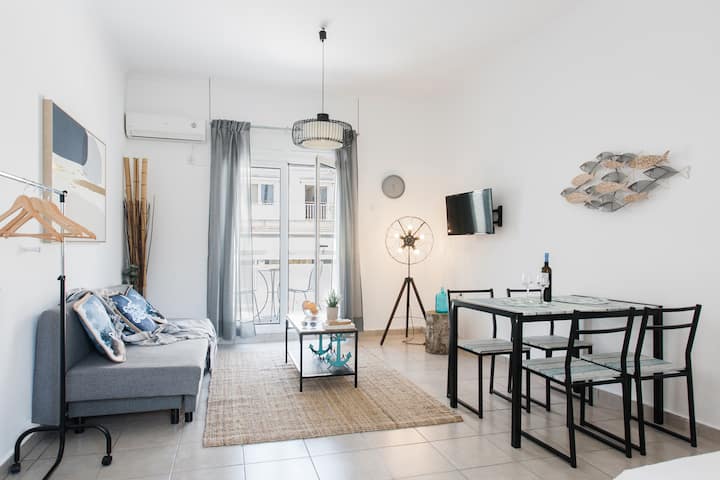 Aegean Style, City Center Studio Next To Acropolis - 아테네