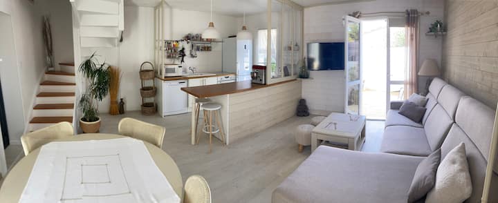 Maison  Rétaise 100m Mer Proche Port - Rivedoux-Plage