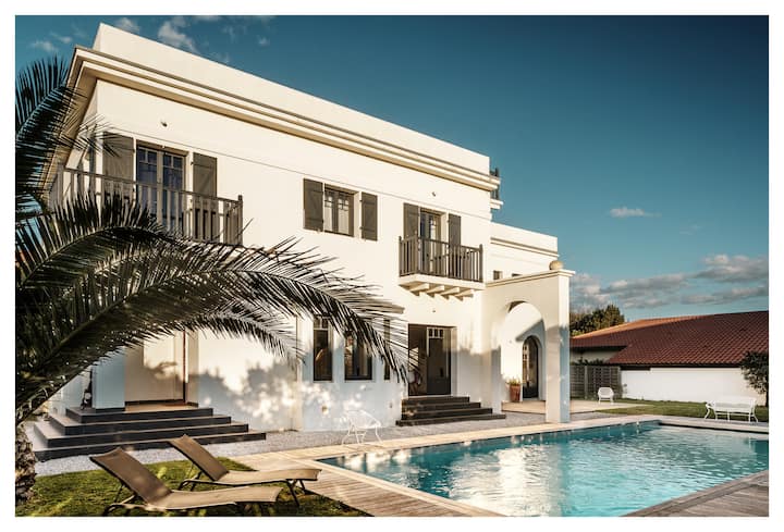 Villa Trinidad : Piscine, Vue Mer, Grande Plage - Biarritz