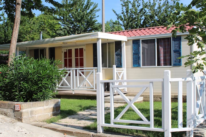 Mobil Home 4 Posti Con Piscina E Parcheggio - Numana