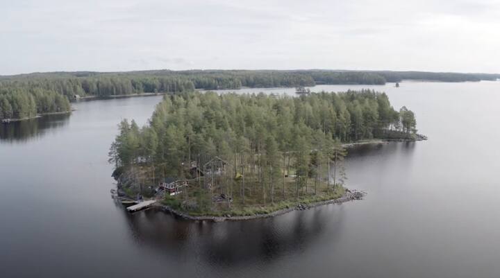 Private Island,  Middle Beautyfull Lake View - Mäntyharju