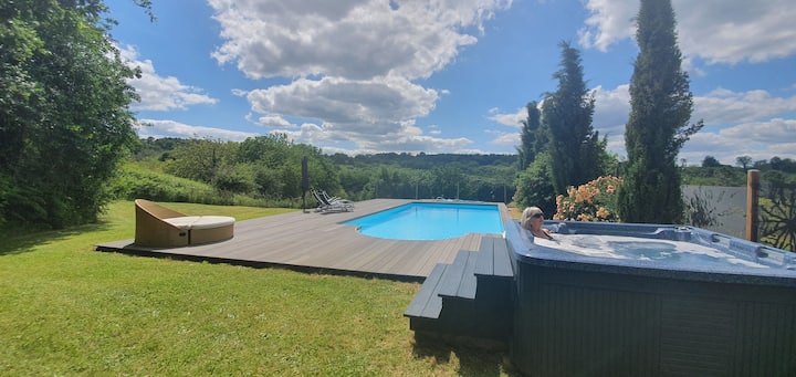 3 Renovated Stone Barns In Sarlat Pool & Jacuzzi - Sarlat-la-Canéda