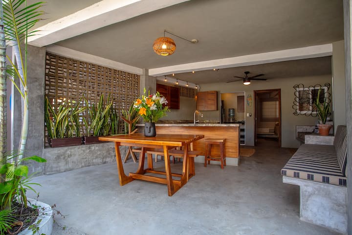 Enjoy Beach & Surf Steps From Modern 1br, Sleeps 4 - Sayulita