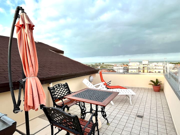 Attico Con Terazza A 2 Passi Dal Mare - Roseto degli Abruzzi