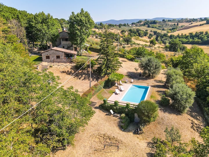 Maison Avec Piscine Privée En Ombrie Près Orvieto - İtalya
