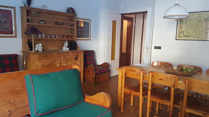 Pays Du Mont Blanc, Appartement Au Pied Des Pistes - Les Contamines-Montjoie