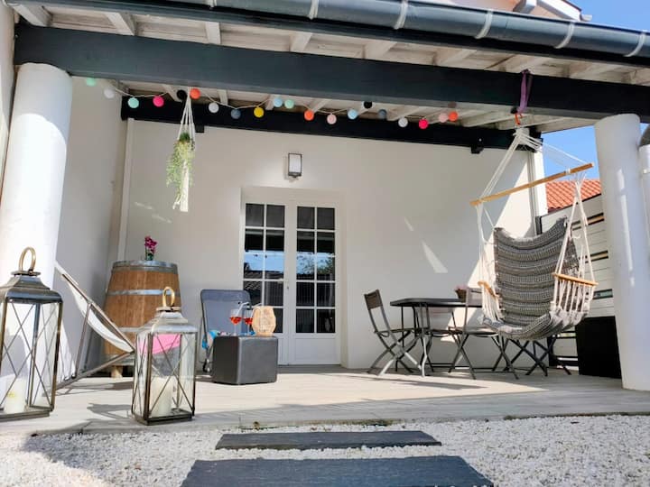 Maison 2 Pièces Avec Grande Terrasse Au Calme - Capbreton