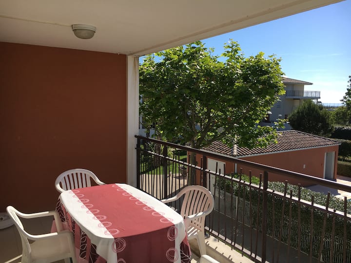 Appt T2 Marseillan Plage Proche Mer Climatisé - Marseillan