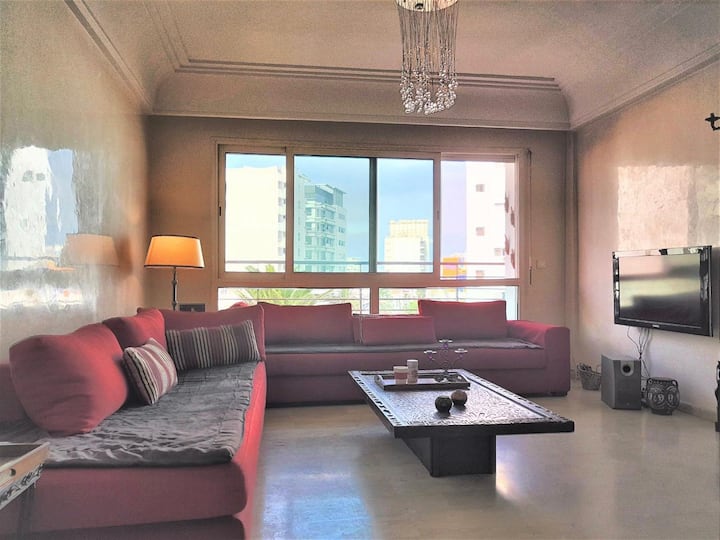Appartemment Sans Vis à Vis D'une Chambre En Ville - Casablanca