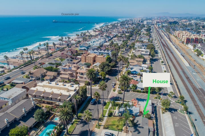 Oceanside Beach House - 3Bd/3Bth- Steps from Ocean - Houses for Rent in ...