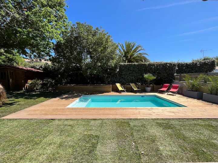 Maison Familiale Avec Piscine, 5 Min De La Plage - Soorts-Hossegor