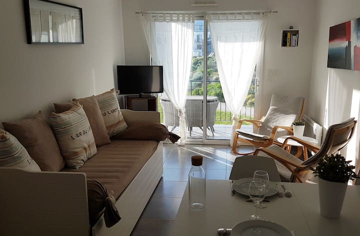 Appartement Vue Mer, Avec Piscine Et Plage à 100 M - Concarneau