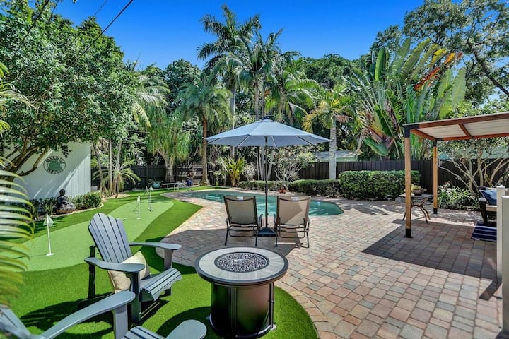 Beautiful 2-1 Cottage W Pool  In Fort Lauderdale - Fort Lauderdale