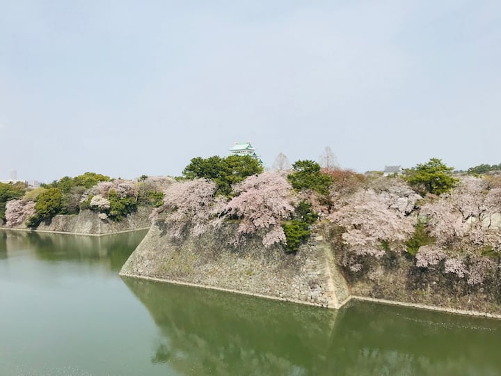 【The Castle】relaxing Flat With Nagoyacastle View - Nagoya
