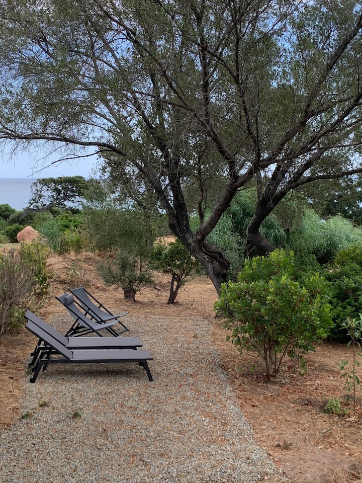 Duplex Pieds Dans L'eau Grande Vue Mer - Corse-du-Sud