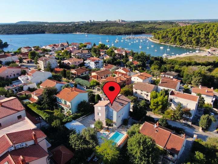 Apartment Aquamarin With Pool And Garden - Pješčana Uvala
