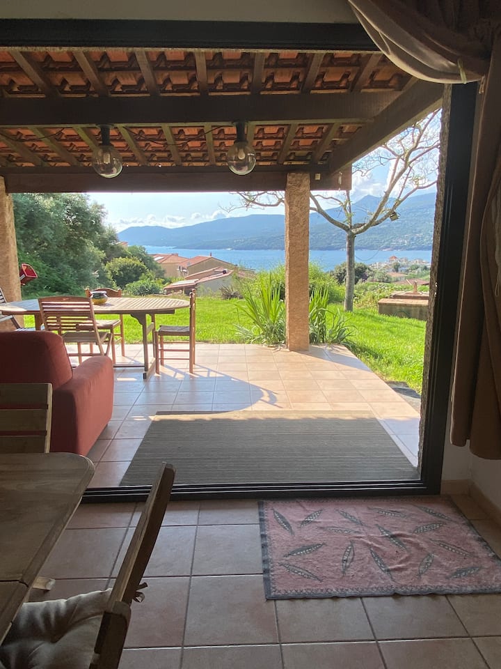 Villa Fleurie Rdc Belle Vue Sur Mer - Propriano