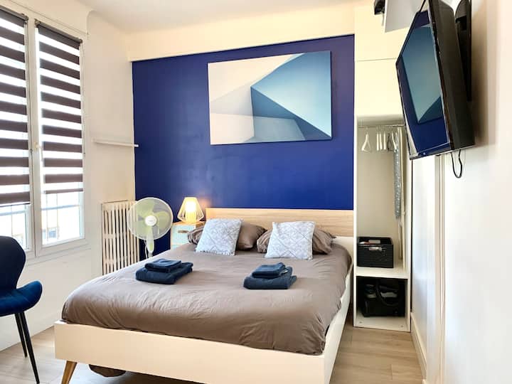 Studio Cosy Proche Paris Et Disneyland Rer A - Noisy-le-Grand