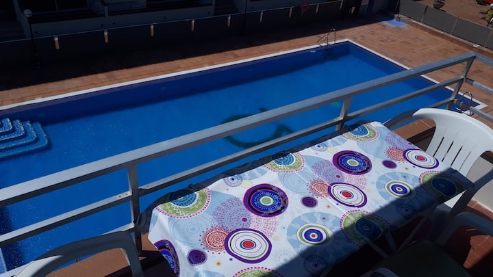 Family Holiday Apartment + Pool - Omega - L'Estartit
