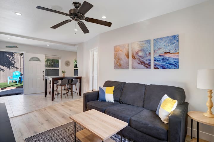Roof Deck, King Bed, Bikes, 4 Blocks To Beach, - Mission Bay, CA