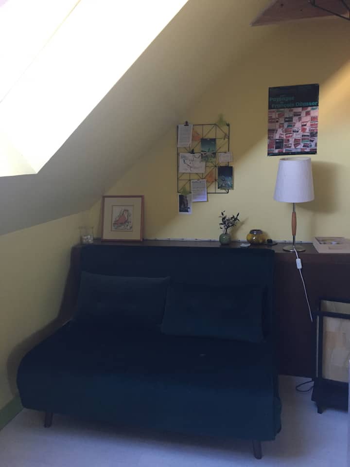 Chambre Mezzanine Dans Maison Proche Du Centre. - Quimper