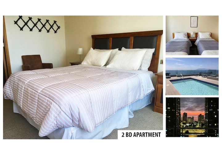 Parque Brasil. 2 Bd Apt Ocean View. Iva Incl. - Antofagasta