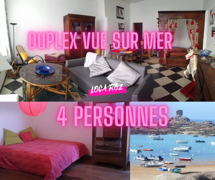 Duplex Vue Sur Mer - Trégastel