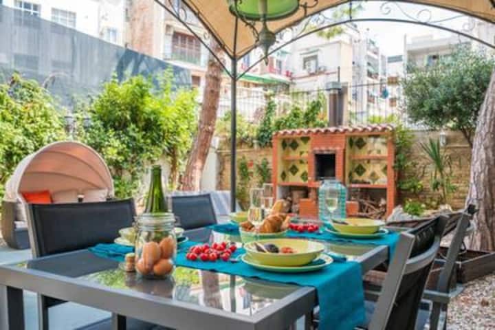 Pure Private  Garden Appartement Centre Beach - Sitges