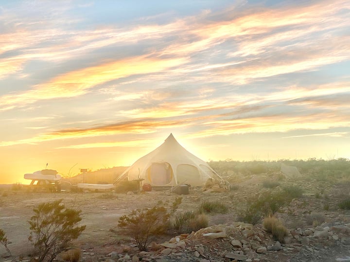 Living Rock Campsite #4 - Terlingua, TX