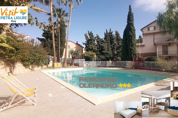 Two Double-bedrooms Apartment With Amazing Terrace - Finale Ligure