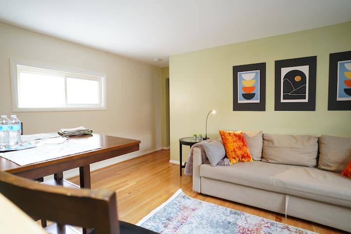 Peaceful Brownstone Apt W/ Patio-4min Walk To Mica - Baltimore