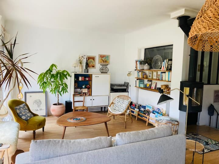 Notre Maison Au Pied De La Rhune Avec Piscine - Bera