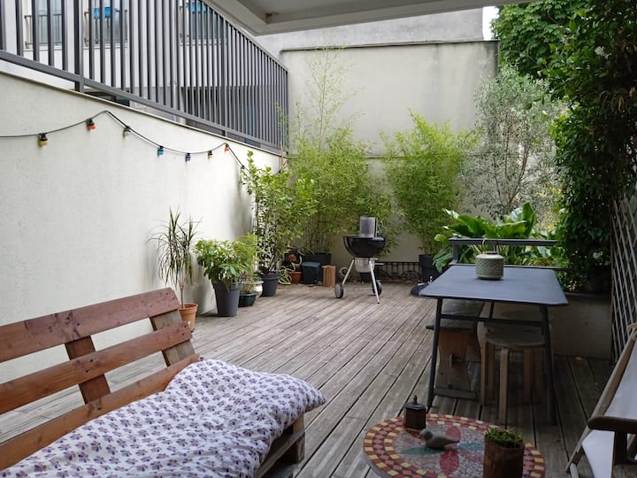 Duplex Familial 130m² Terrasse / Parking Gratuit - Paris