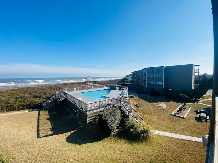 Oceanfront! Sun-sational Setting2 In Heart Of Duck - Duck, NC
