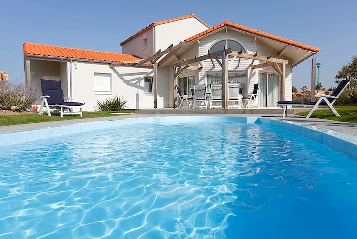 Maison En Résidence Avec Piscine Privée 8 Pers. - Les Sables-d'Olonne