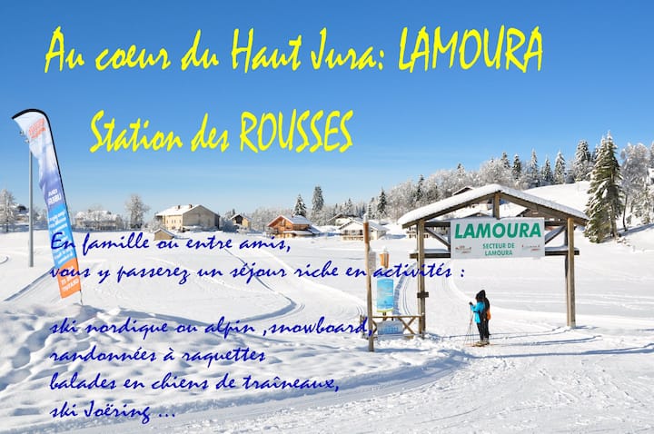 Appart 5/6 Pers**  Lamoura/les Rousses / Haut-jura - Lamoura