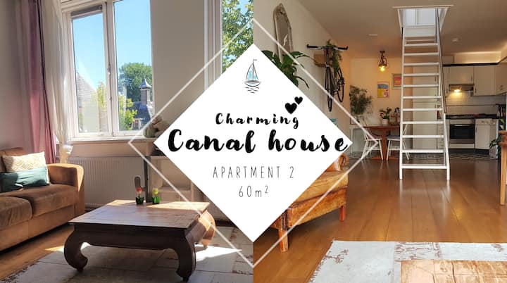 Romantic Apartment, Canal View! - Alkmaar
