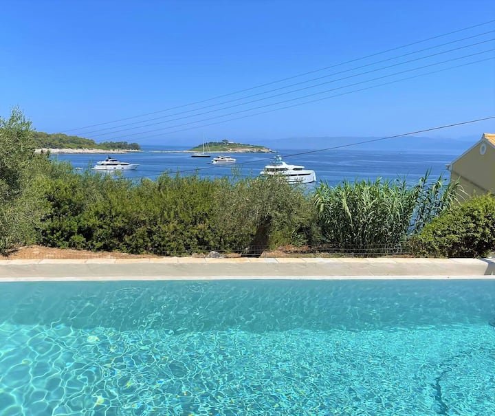 Mare Villa Ciel - Private Pool - Sea View - Paxi