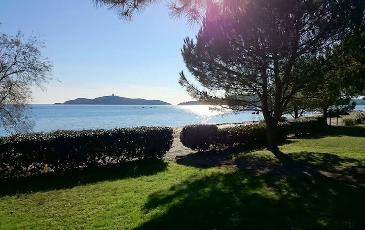 A Ruscana : Mini-villa Pieds Dans L'eau Pinarellu - Pinarellu