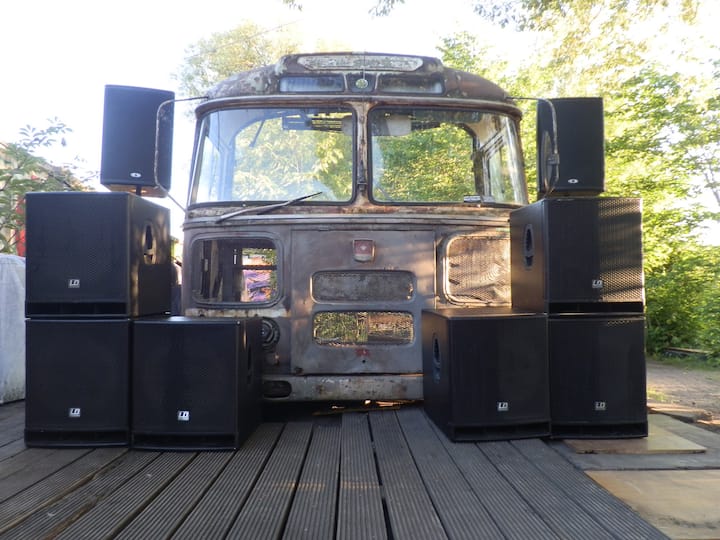 Post-industrial Beach, Sauna & Camping - Riga