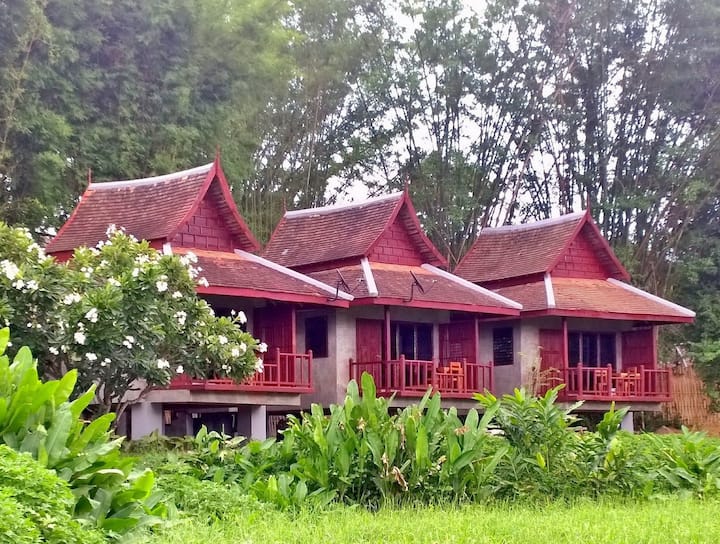 River Pai Thai Twin Cottage - Mae Hong Son