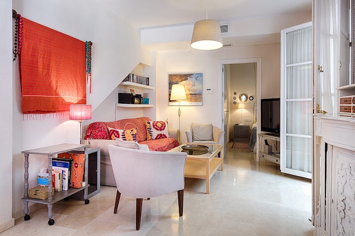 Apartamento Con Piscina En  Casco Antiguo - Aéroport de Séville (SVQ)