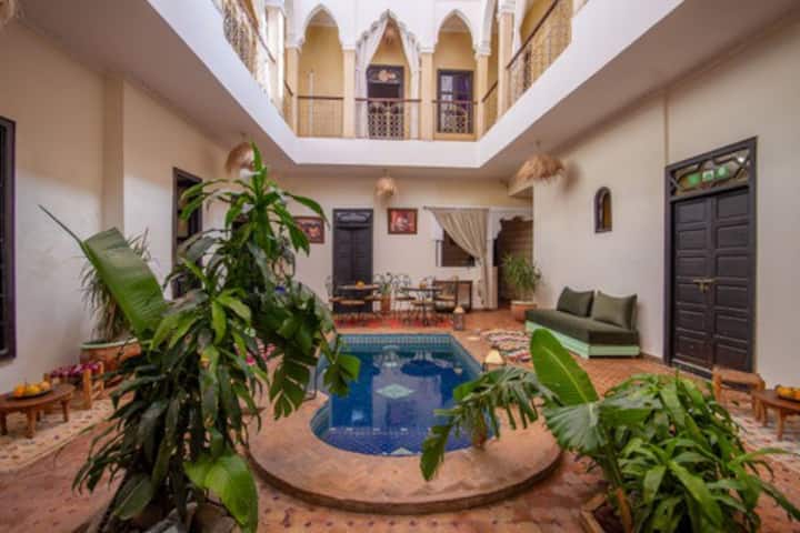 Riad Privé 18 Pers Derriere Le Palais Bahia - Marrakesh