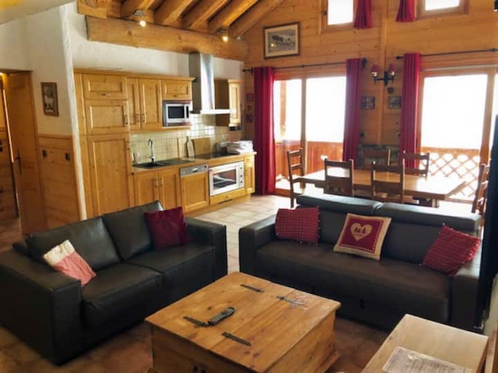 L'aiglon, 2-bed Apartment Ski-in Ski-out - Sainte-Foy-Tarentaise