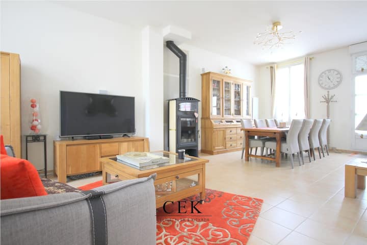 Elbe4 Family Friendly Townhouse In Disneyland - Chessy