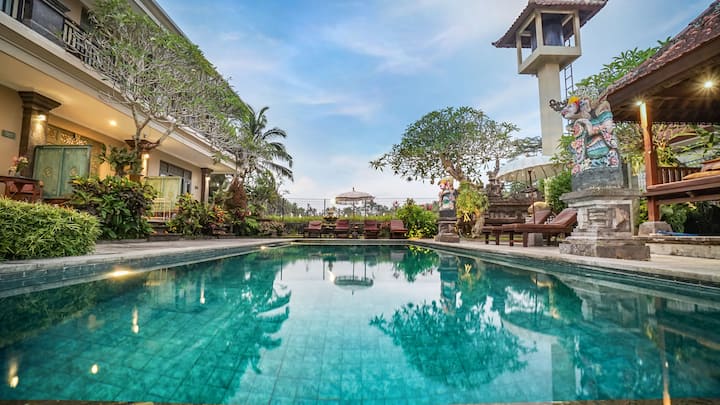 Family Room 2 Bedroom With Ricefield View - Bali