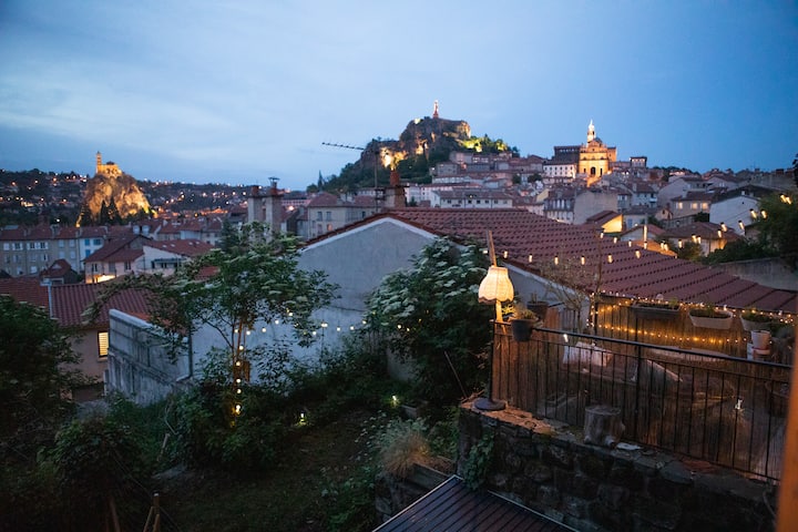 Loft Spacieux Avec Jardin Et Vue Magnifique ! - Le Puy-en-Velay